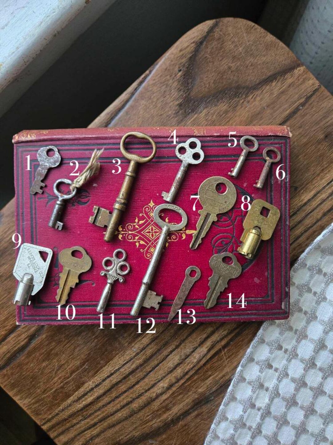 Pick 1 Vintage Skeleton Key Various Pieces, Sold Individually, Locking ...
