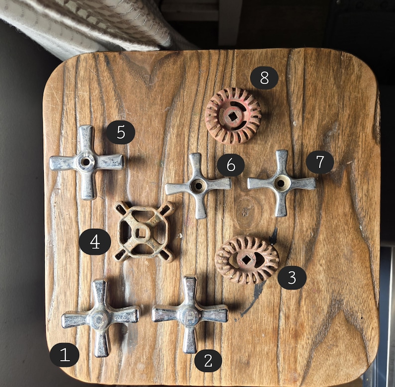 Antique Faucet Handles, Bathtub Knobs Bathroom Tub Restoration, 1800s ...