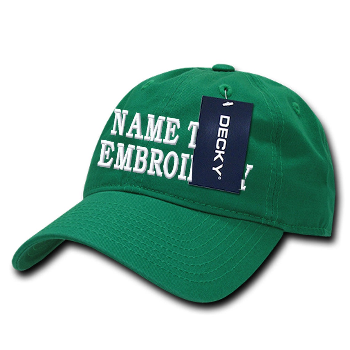 Custom Embroidery Unstructured Dad Hat Personalized Text Name - Etsy