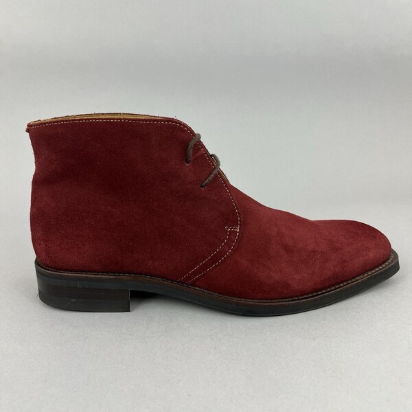 Red Chukka Boots - Etsy