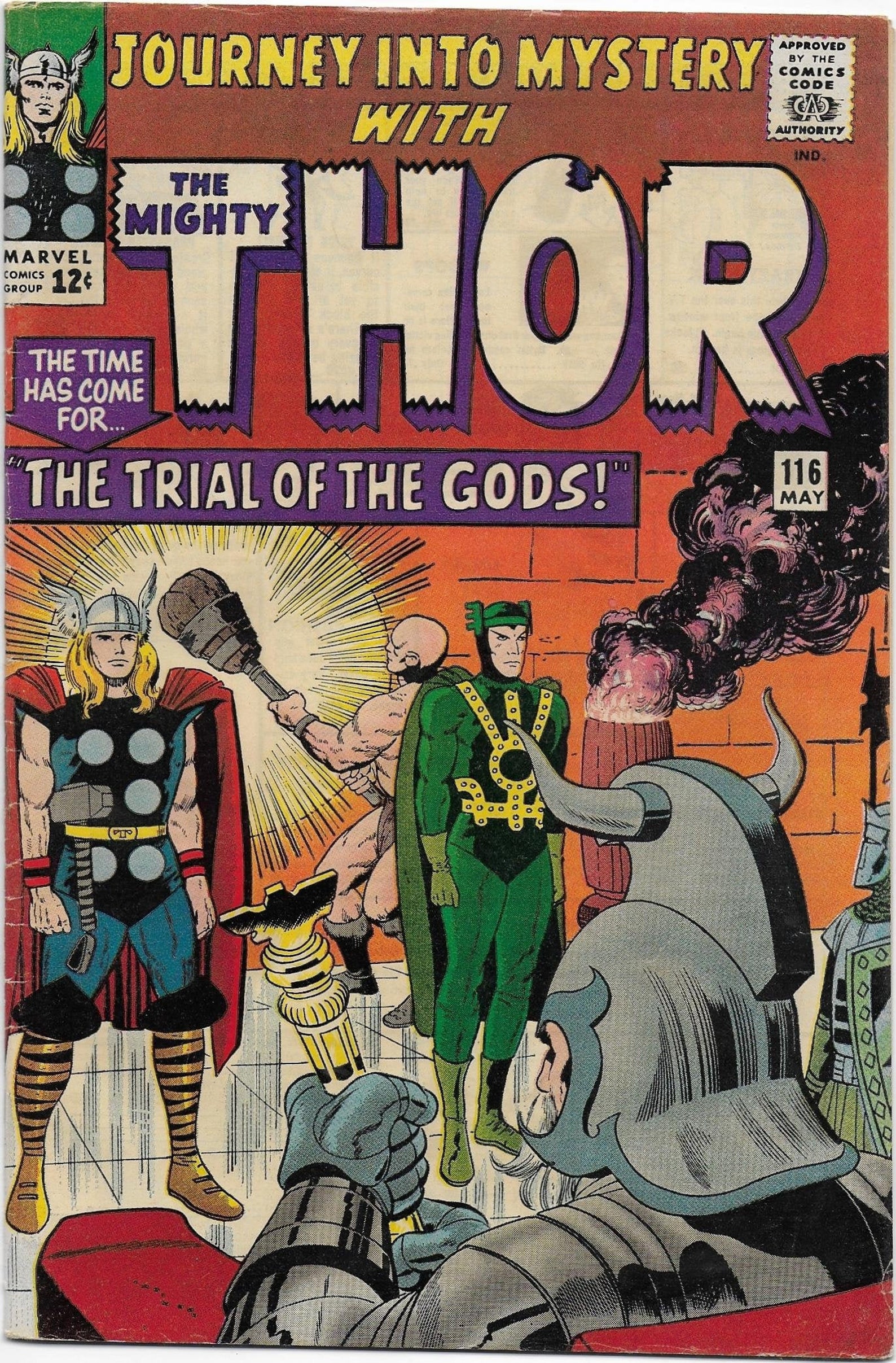 Journey Into Mystery #116 - Silver Age Thor Comic From May 1965 - Free ...