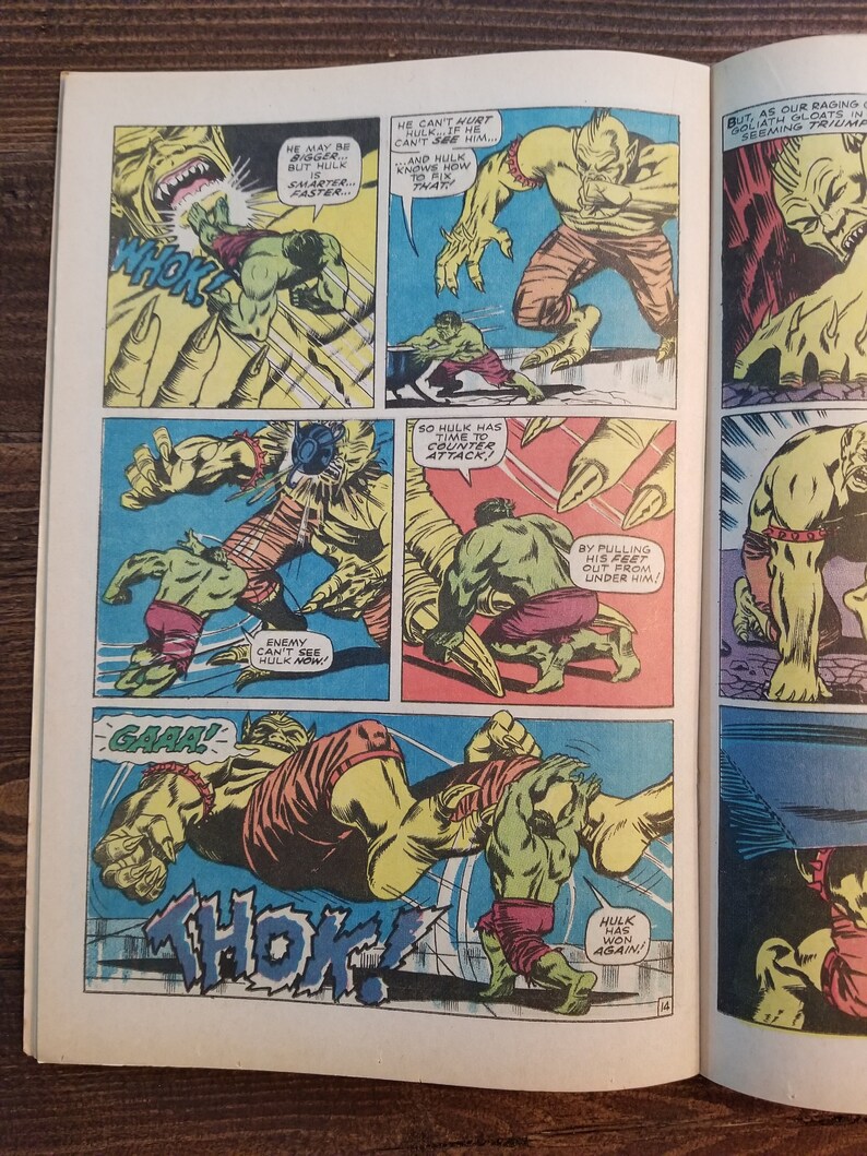 Incredible Hulk #107 - Silver Age Hulk Comic From September 1968 - Free ...
