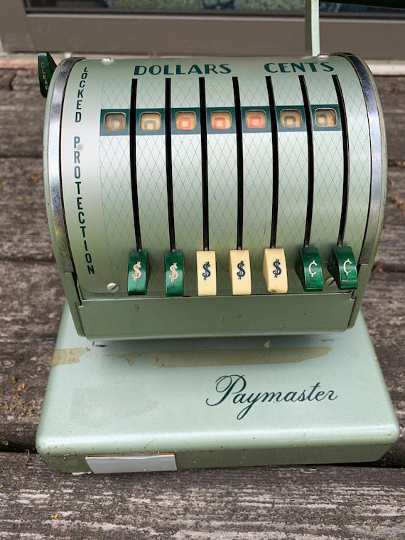 Vintage Paymaster Check Writing Machine Series X 550 Etsy vintage-paymaster-check-writing-machine-series-x-550-etsy