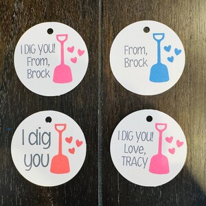 Valentine DIY Treat Shovels - Classroom Treat - Gift - Party Favor ...