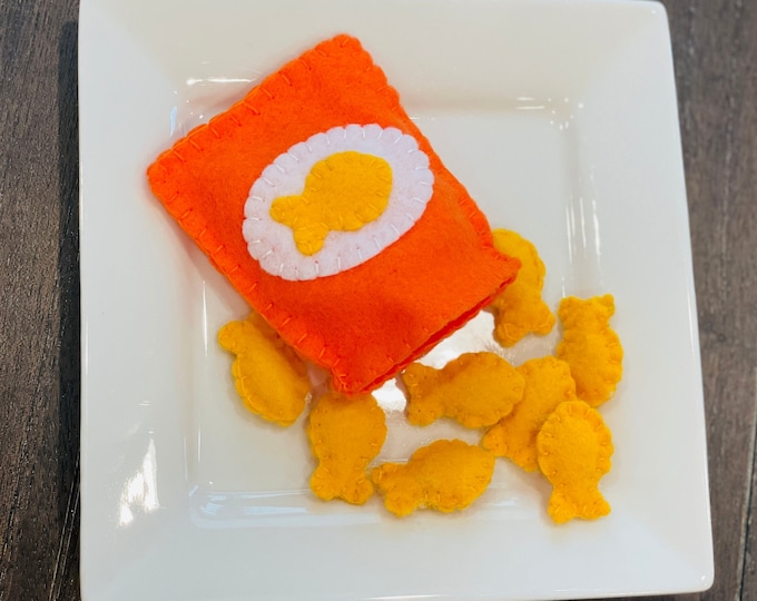 Cheese Fish Crackers - Etsy