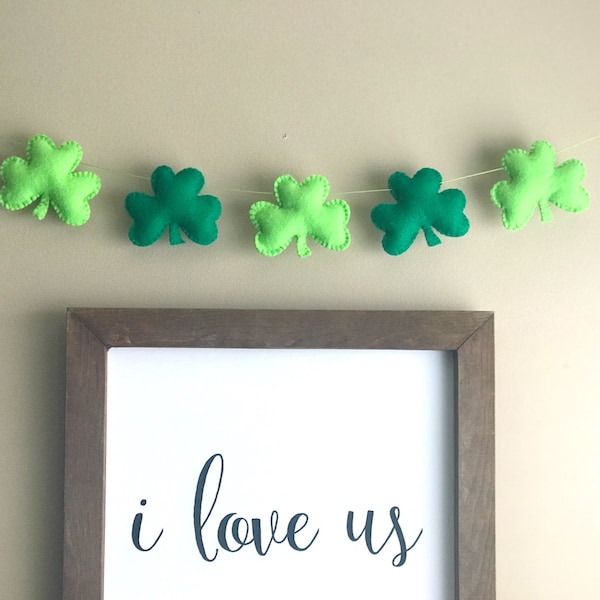 St Patricks Garland - Etsy