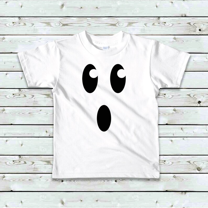 Halloween Baby - Toddler Kids Face Shirts - Mummy - Ghost ...