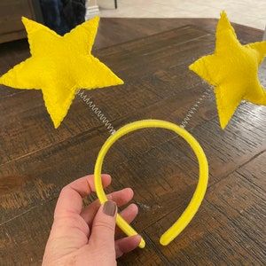Star Felt Bopper Headband - Several Colors - 4th of July - Halloween - Etsy