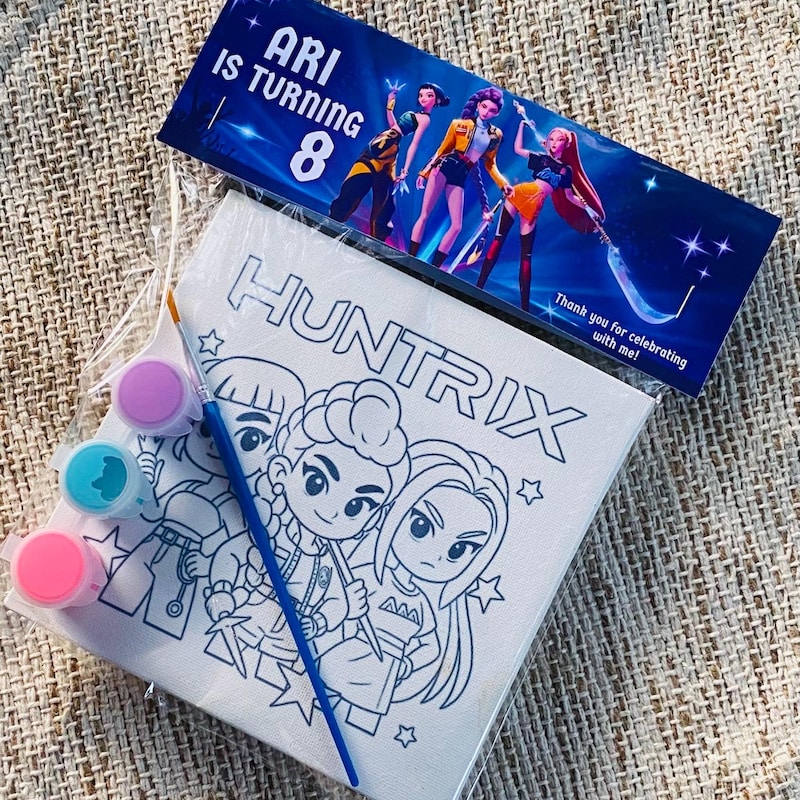 K Pop Canvas Paint Party - Etsy