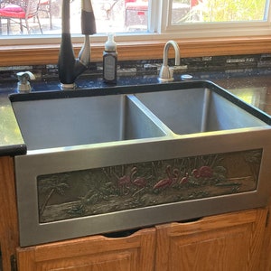 Custom Stainless Farm Sink - Etsy