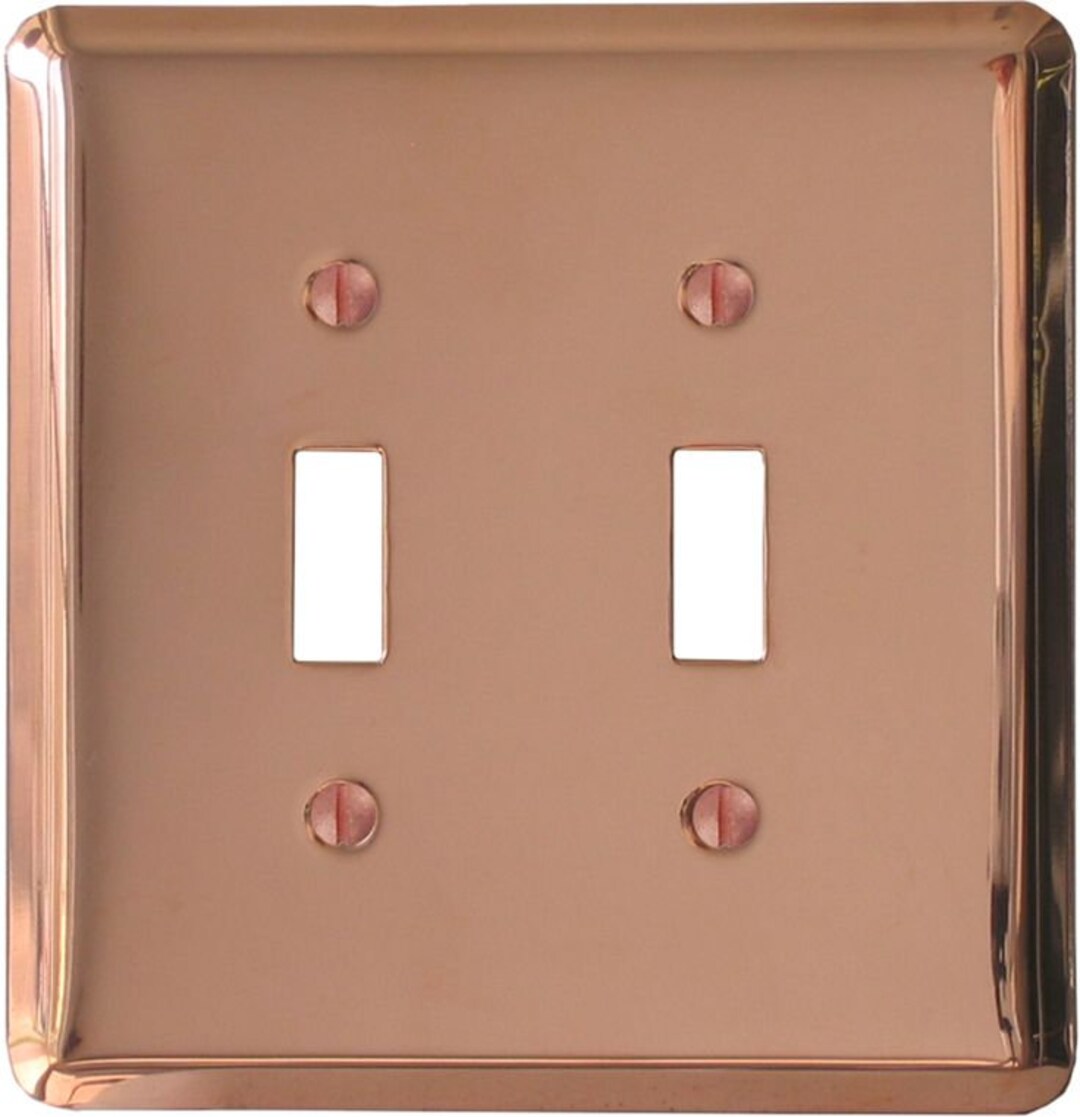 Double Toggle Switch Plate - Etsy