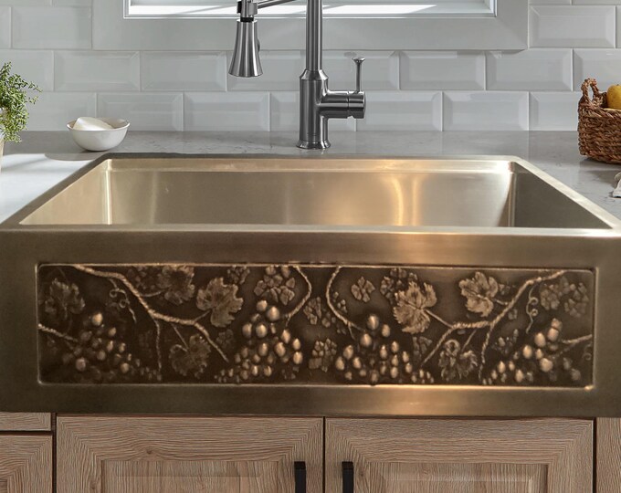Custom Stainless Farm Sink - Etsy