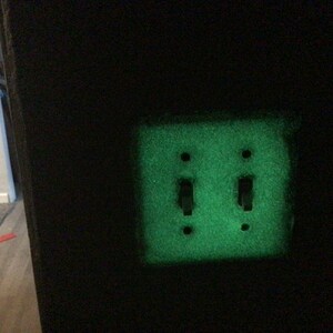 Switch Plates Copper Resin Glows in the Dark - Etsy