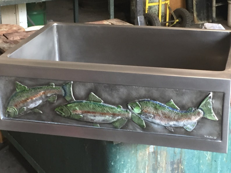 Custom Stainless Farm Sink - Etsy
