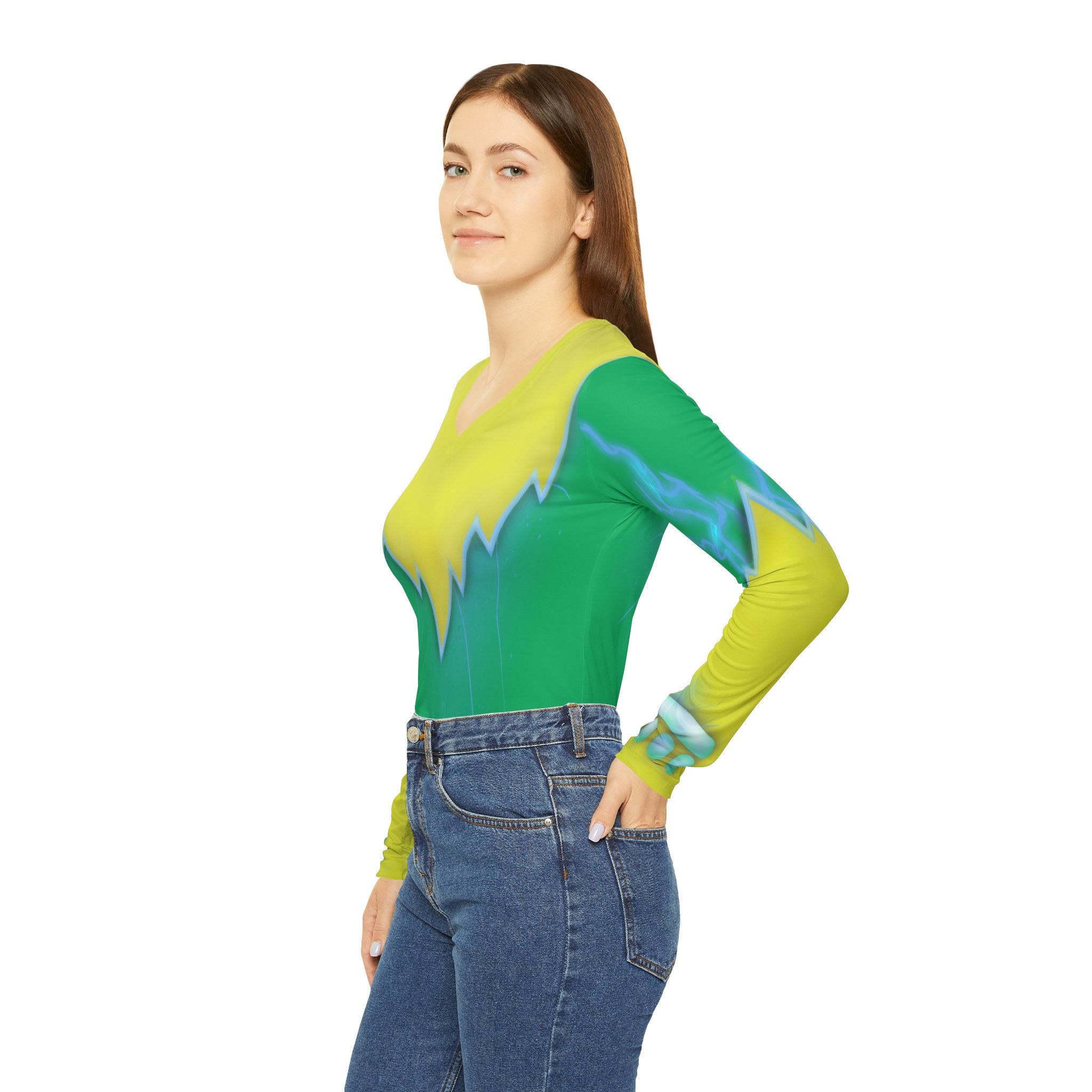Women's Electro Costume Shirt - Adult Spidey and His Amazing Friends ...