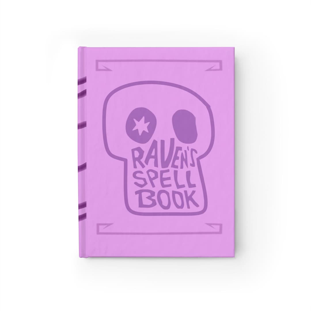 Spooky Themed Journal - Raven's Spell Book, Perfect for Witches ...