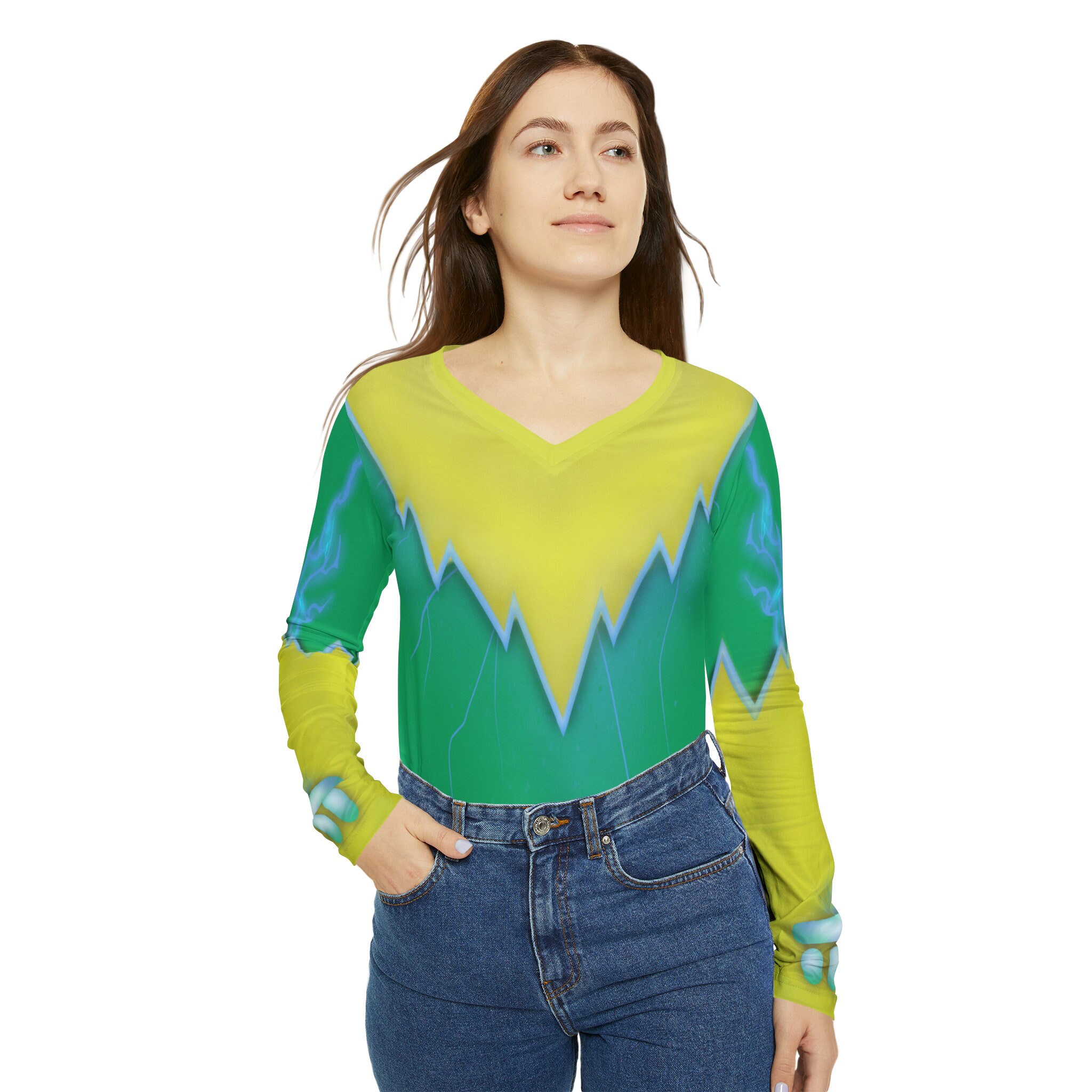 Women's Electro Costume Shirt - Adult Spidey and His Amazing Friends ...