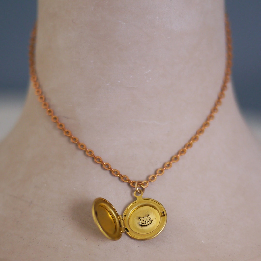 Cat Mom Necklace / Memorial Locket for Cats / Pet Sympathy - Etsy