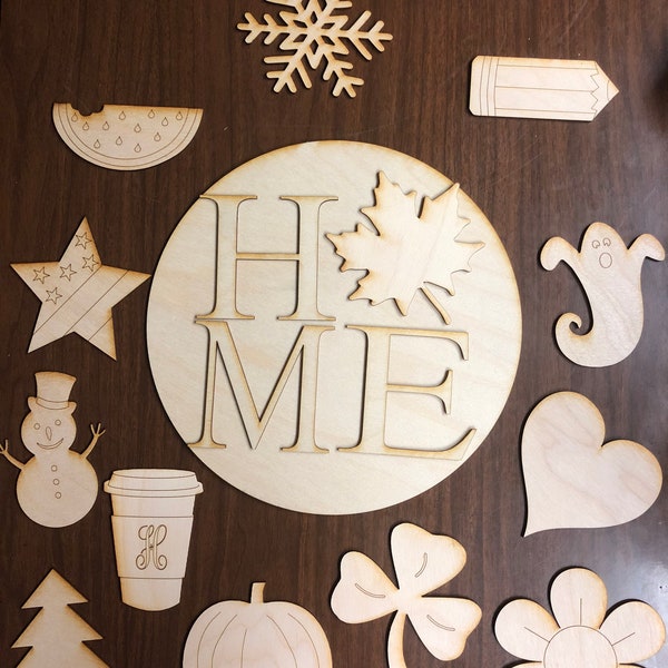 Interchangeable Welcome Sign - Etsy