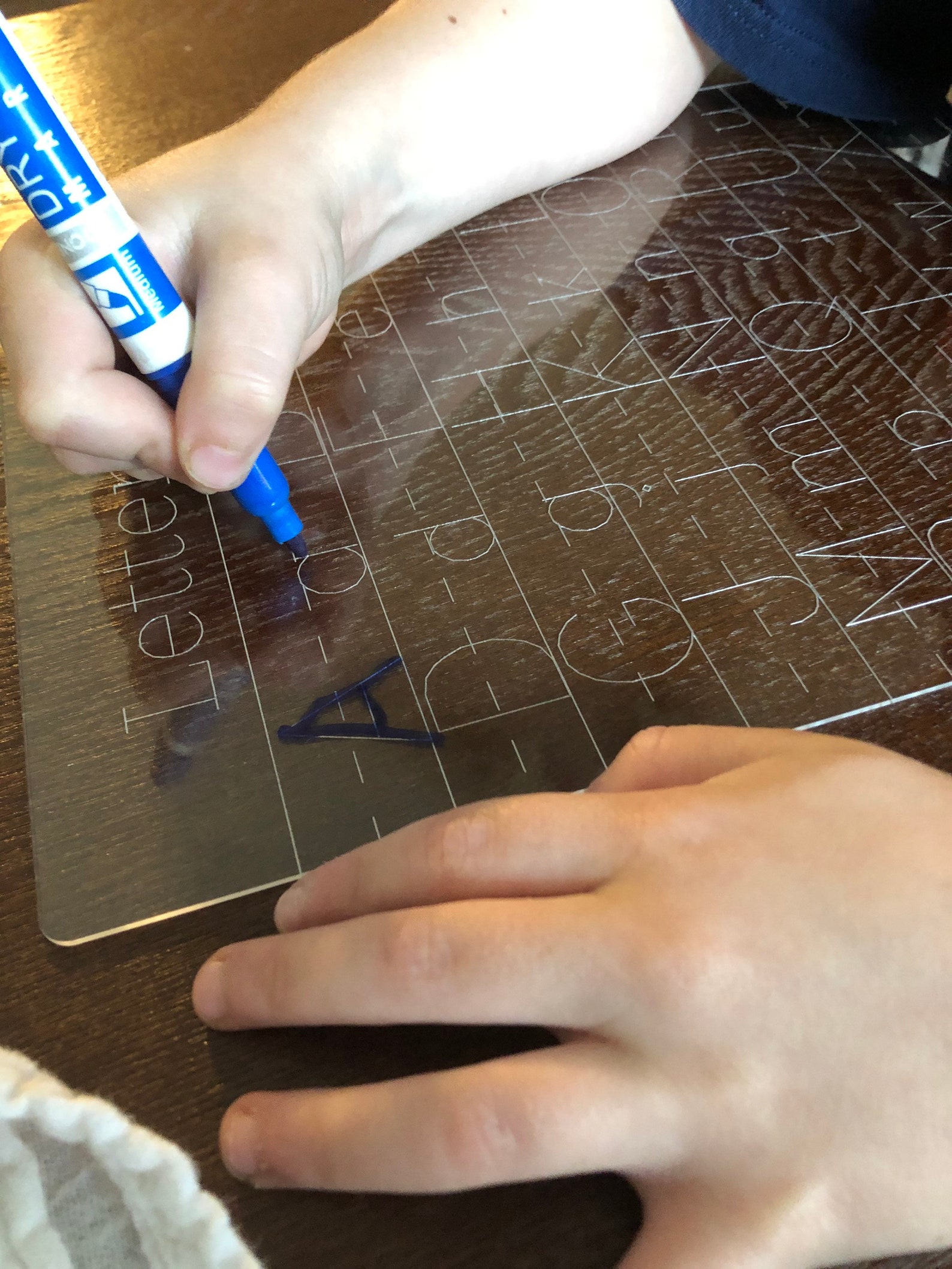 Tracing Boards for Handwriting Learning to Write Acrylic - Etsy