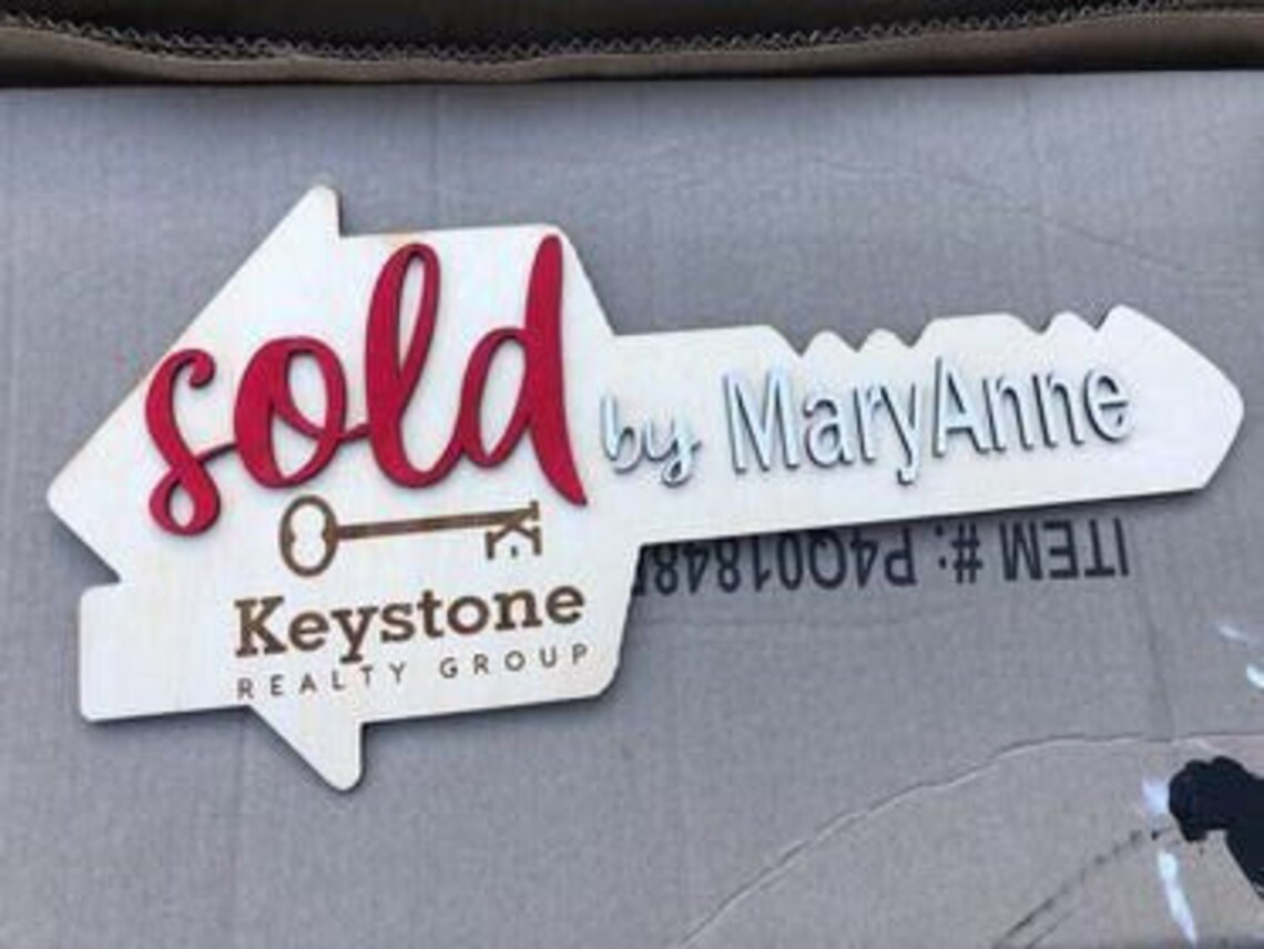 Realtor Photo Prop Key Large Key for Realtor Sales New Home - Etsy