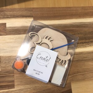 Halloween Kids Craft Kit Mini Kit to Make a Ghost Pumpkin or - Etsy