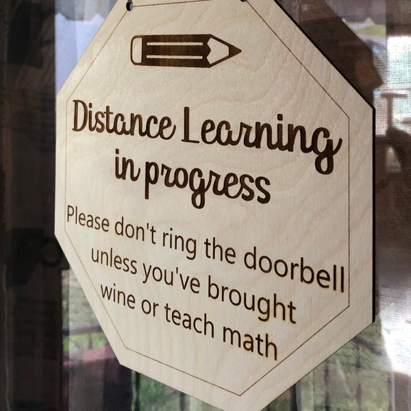 Homeschool Do Not Disturb Sign - Etsy