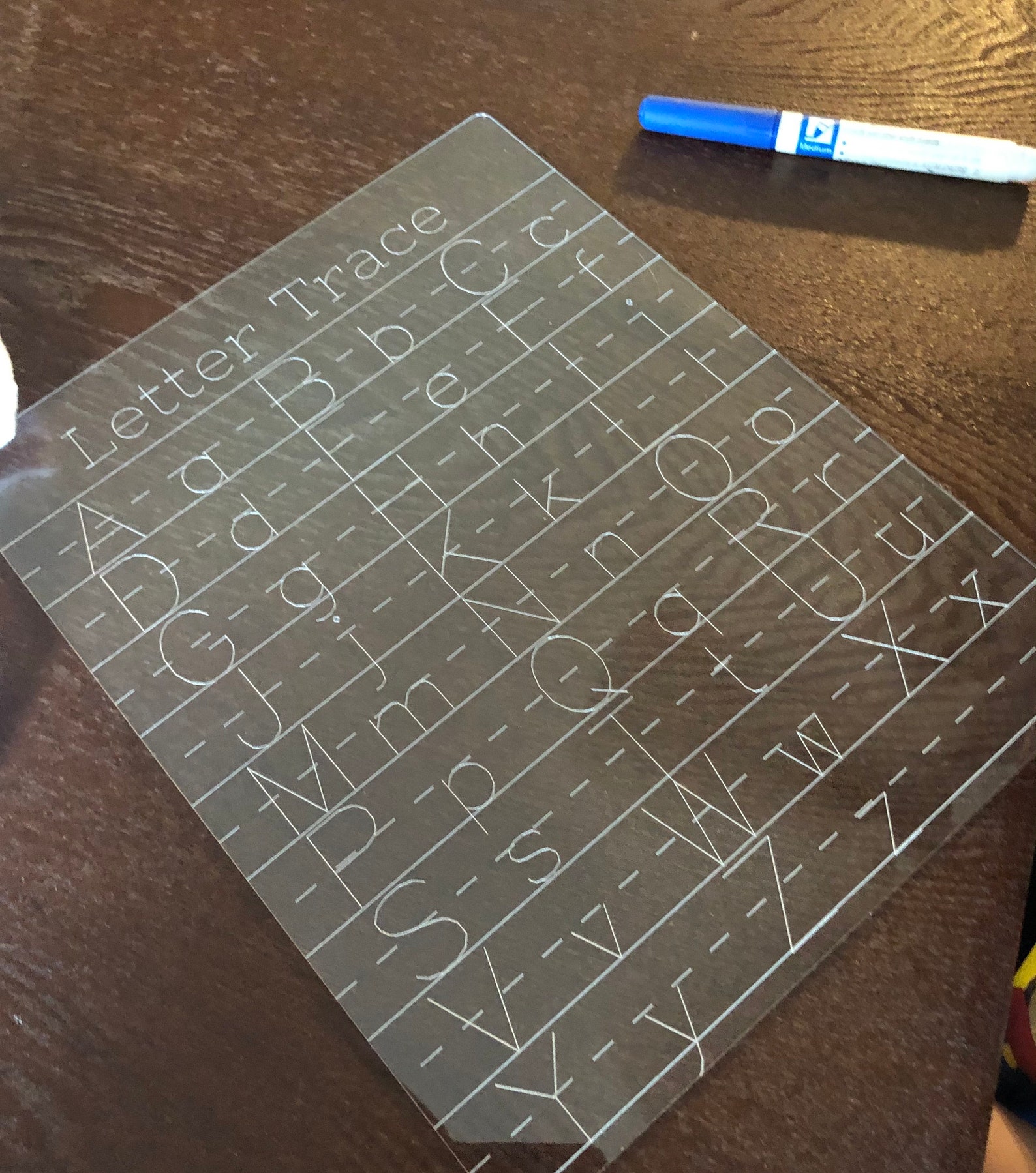Tracing Boards for Handwriting Learning to Write Acrylic - Etsy