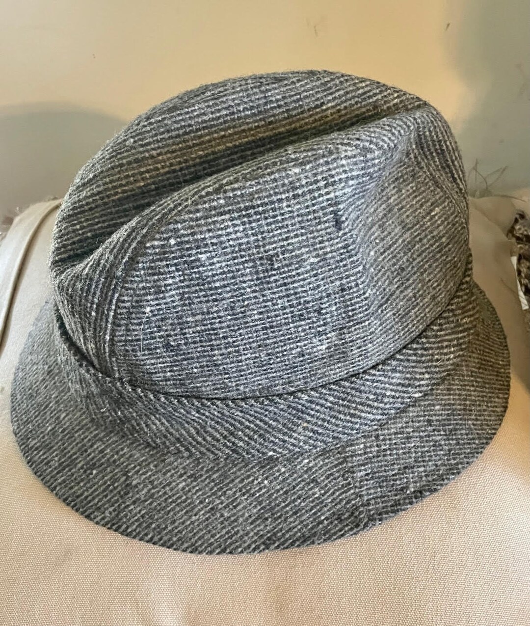 Vintage Men's Classic 100% Wool Tweed Hat Traveler by - Etsy