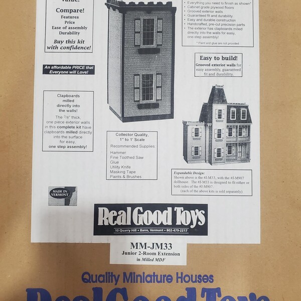 Greenleaf Dollhouse Kit - Etsy