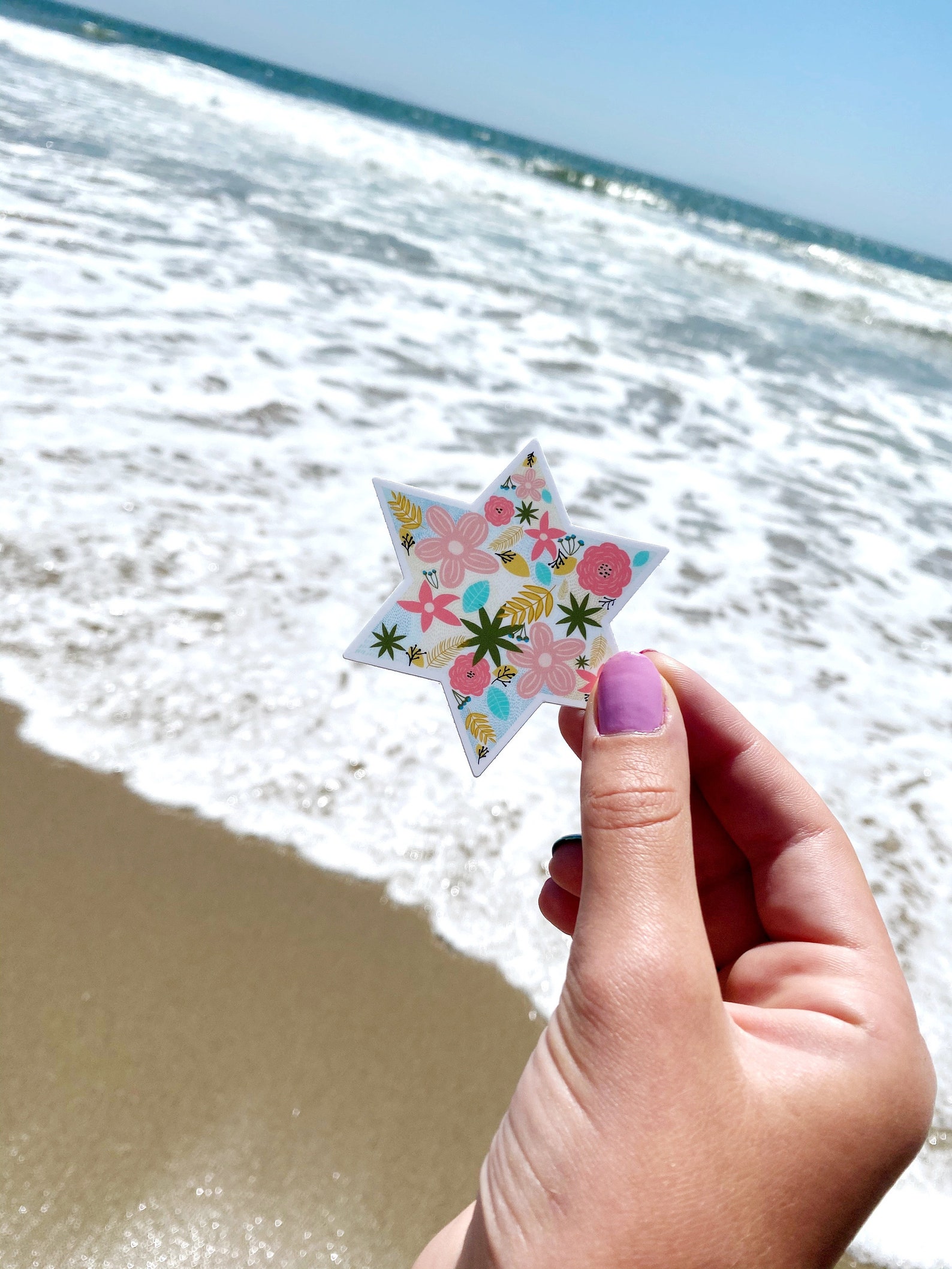 Jewish Star Sticker / Star of David Vinyl Die Cut 3 Inch - Etsy