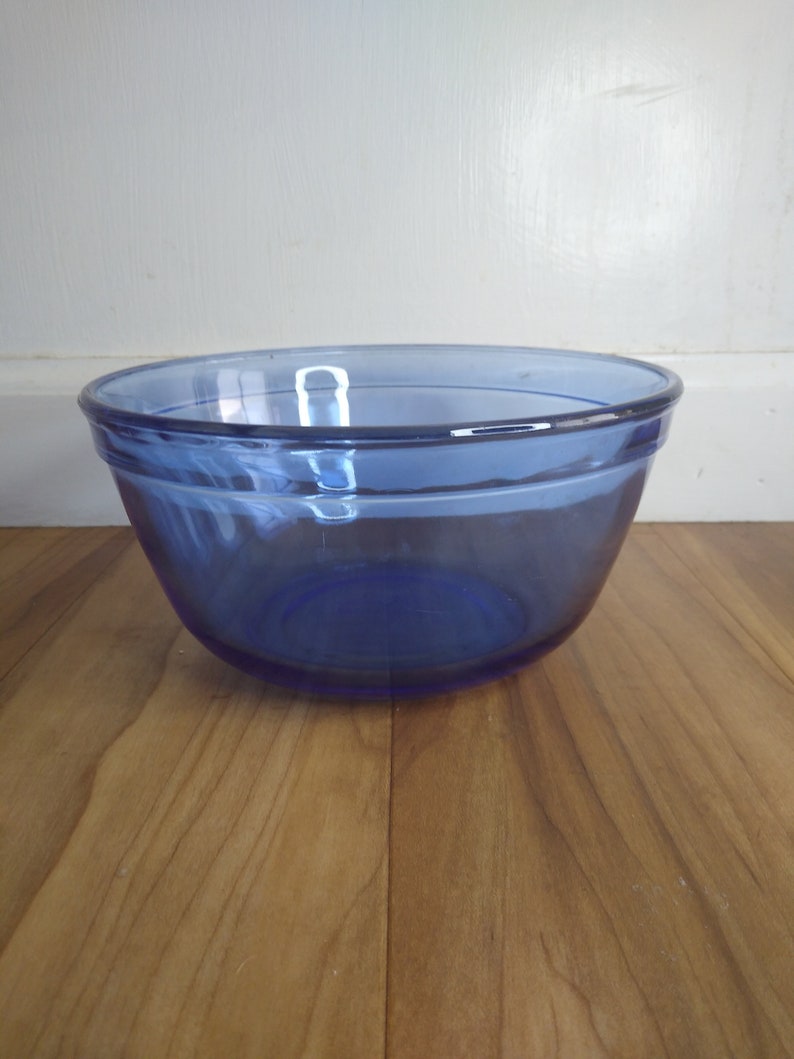 Blue Anchor Hocking 1.5 Quart Mixing Bowl - Etsy