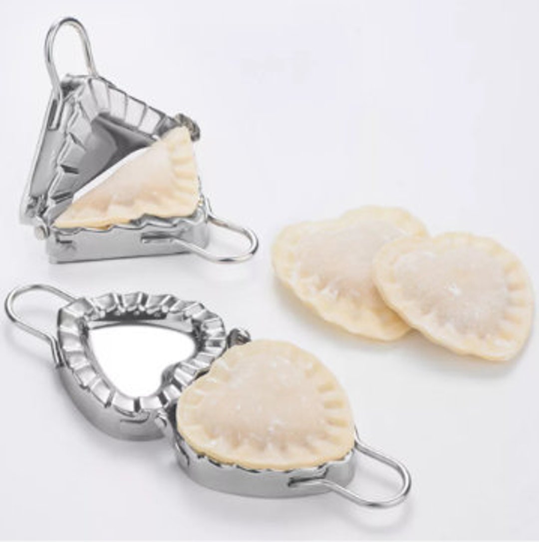 Heart or Triangle Shaped Dumpling Ravioli Pierogi Stainless - Etsy