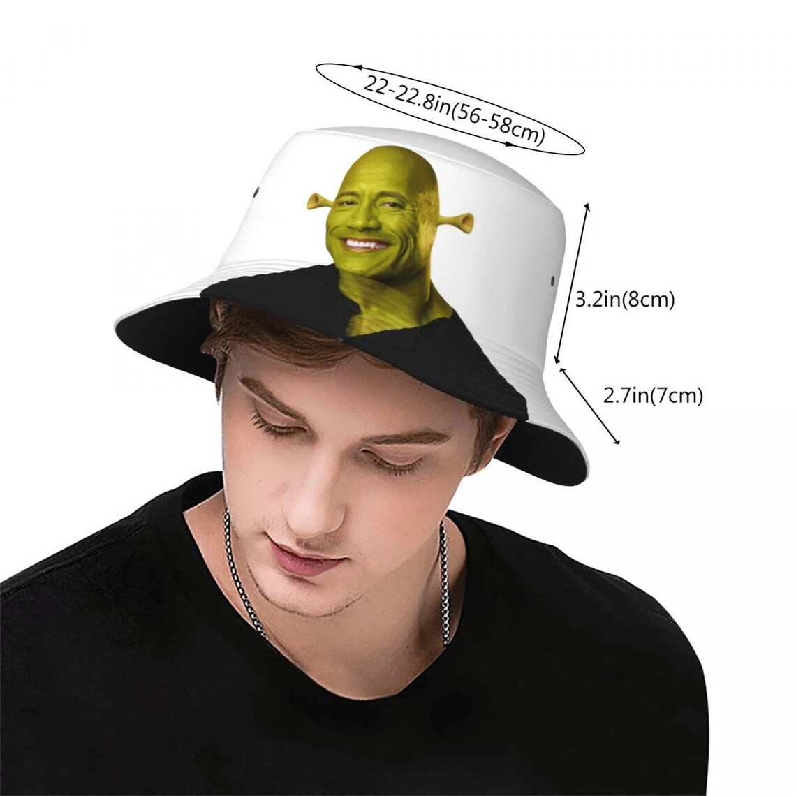 Cursed Dwayne the Rock Johnson Shrek Meme Beanie Hat - Etsy Israel