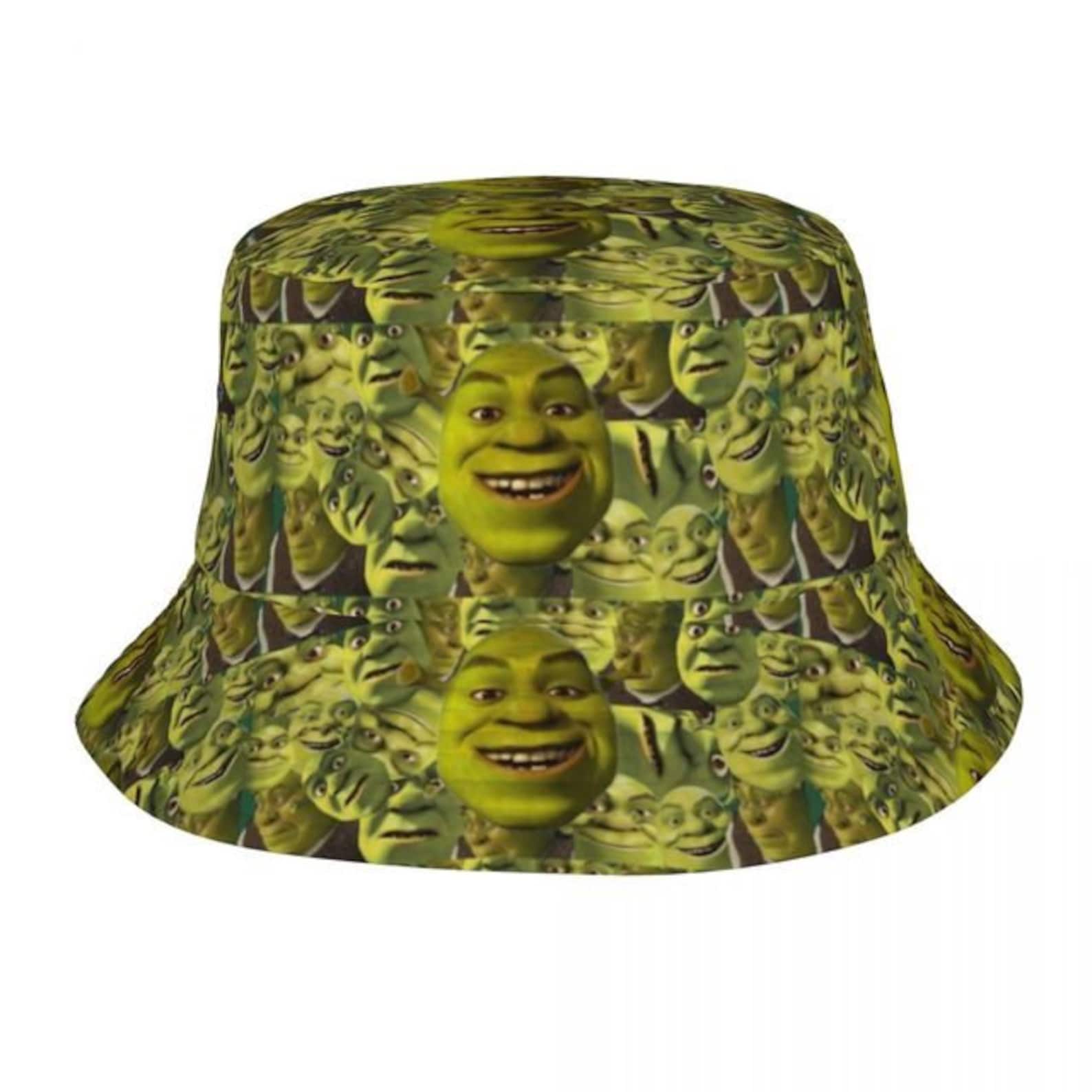 Cursed Dwayne the Rock Johnson Shrek Meme Bucket Sun Fishing - Etsy