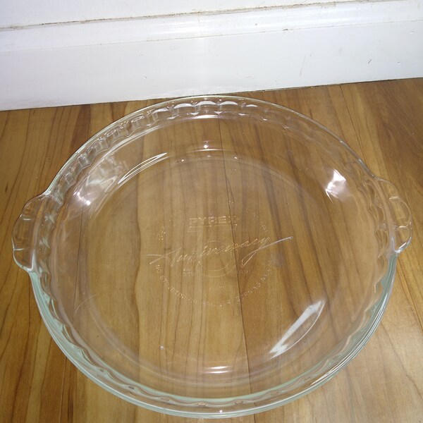 Pyrex Pie Dish - Etsy