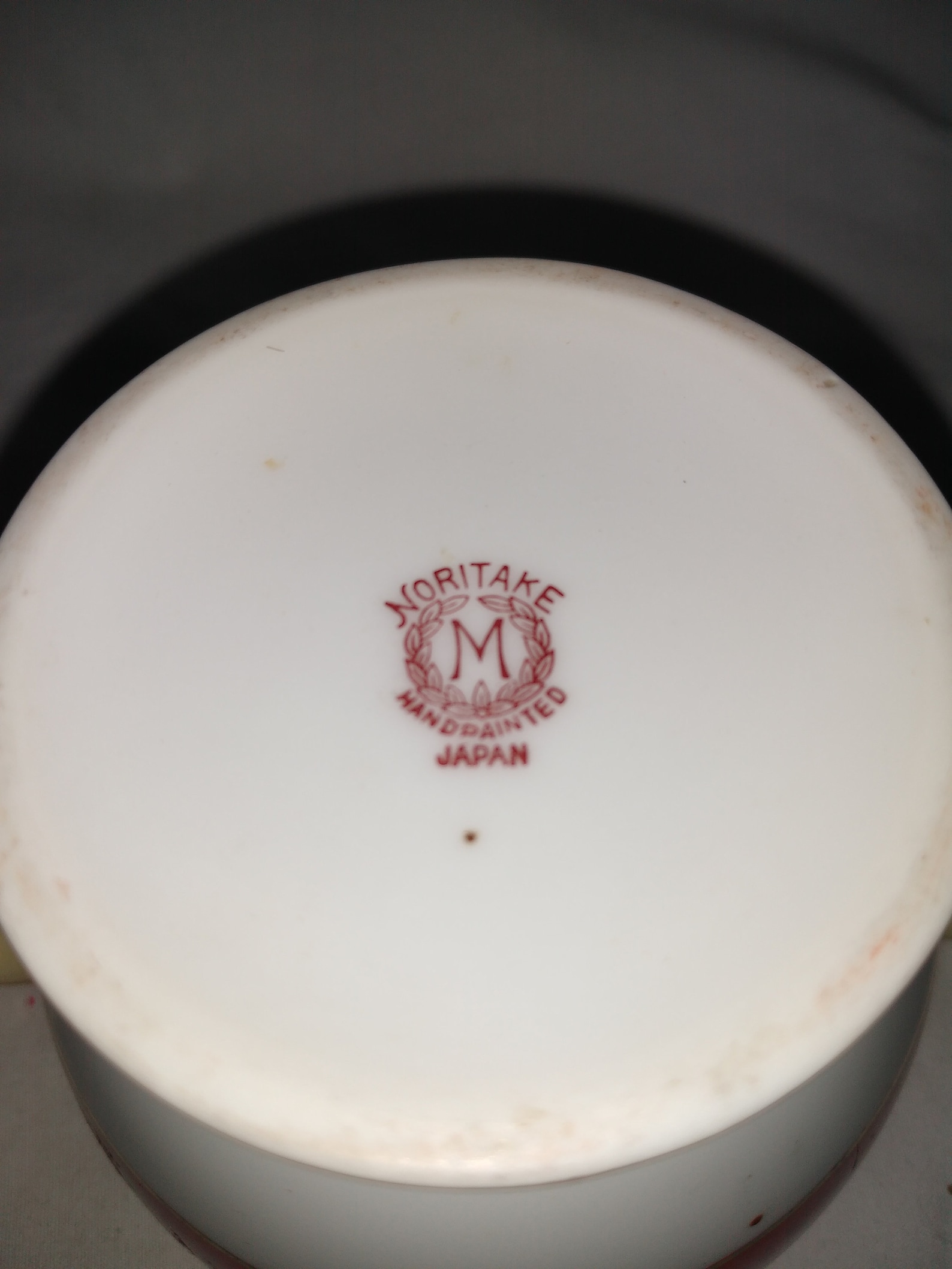 Red Noritake China Sugarbowl and Creamer - Etsy