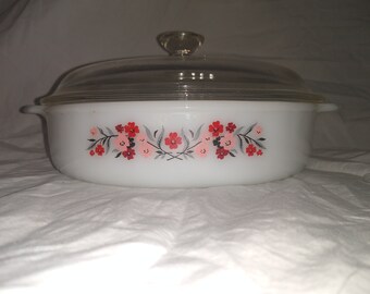 Fire King Baking Dish | Etsy