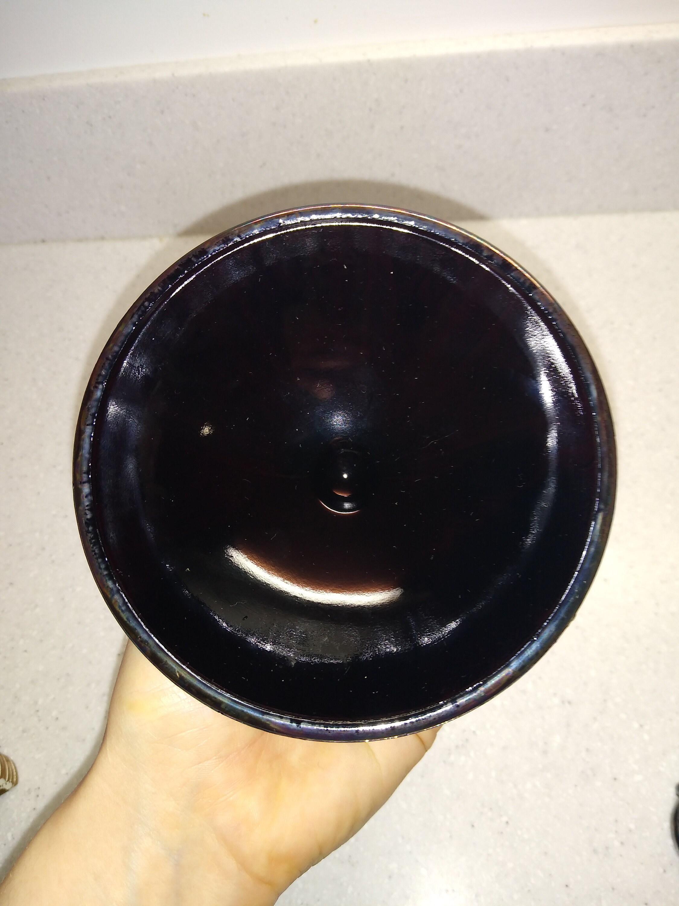 RARE Fenton Black Amethyst 1970s Carnival Glass Daisy Covered - Etsy