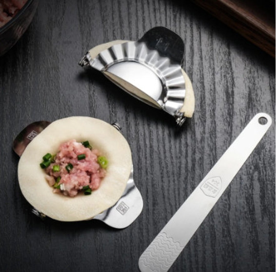 3pcs Ravioli Dumpling Pierogi Maker Stainless Steel Dough Mold Set ...