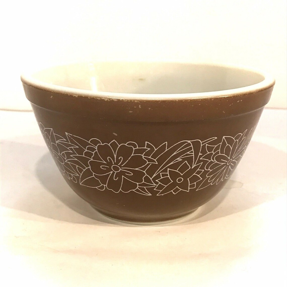 Pyrex Woodland Brown Nesting Bowls set of 3 - Etsy