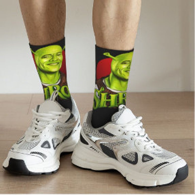 Cursed Shrek Dwayne the Rock Johnson Meme Boxer Shorts - Etsy