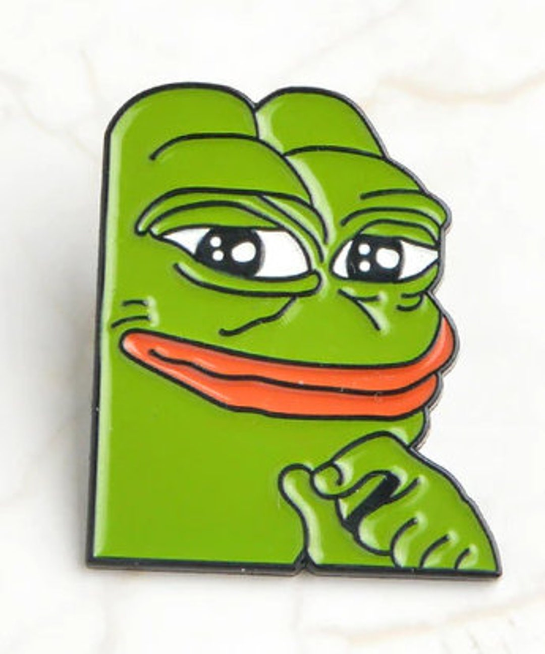 Pepe the Frog Thinking/pointing Meme Pin - Etsy