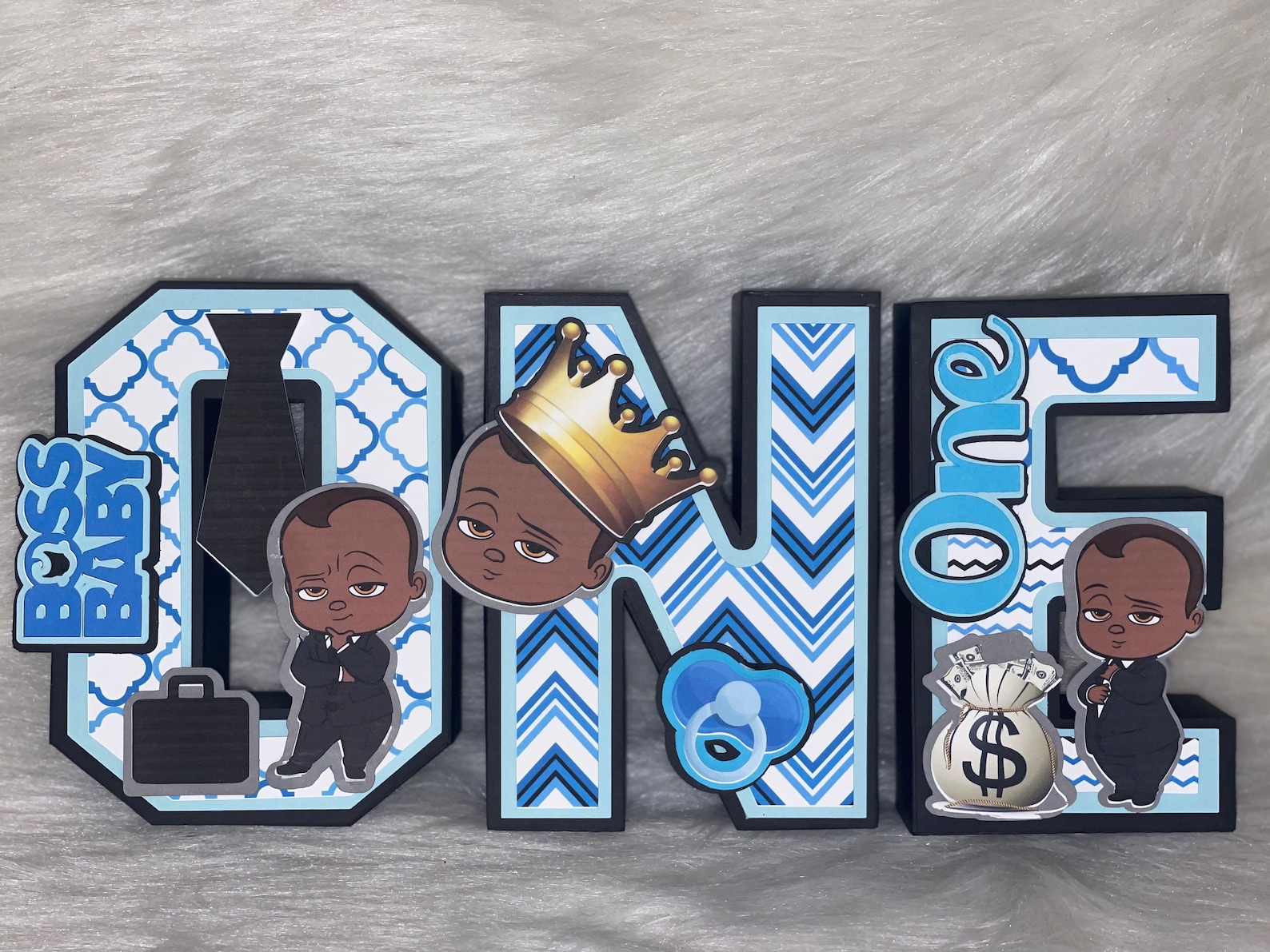 Boss Baby 3D Letters - Etsy