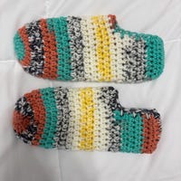 Crochet Pattern "minion" Cast Sock/toe Cover. Great "get Well" Gift ...