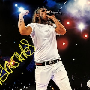 Tekashi 6ix9ine Signed 8x10 Photo (beckett) - Etsy