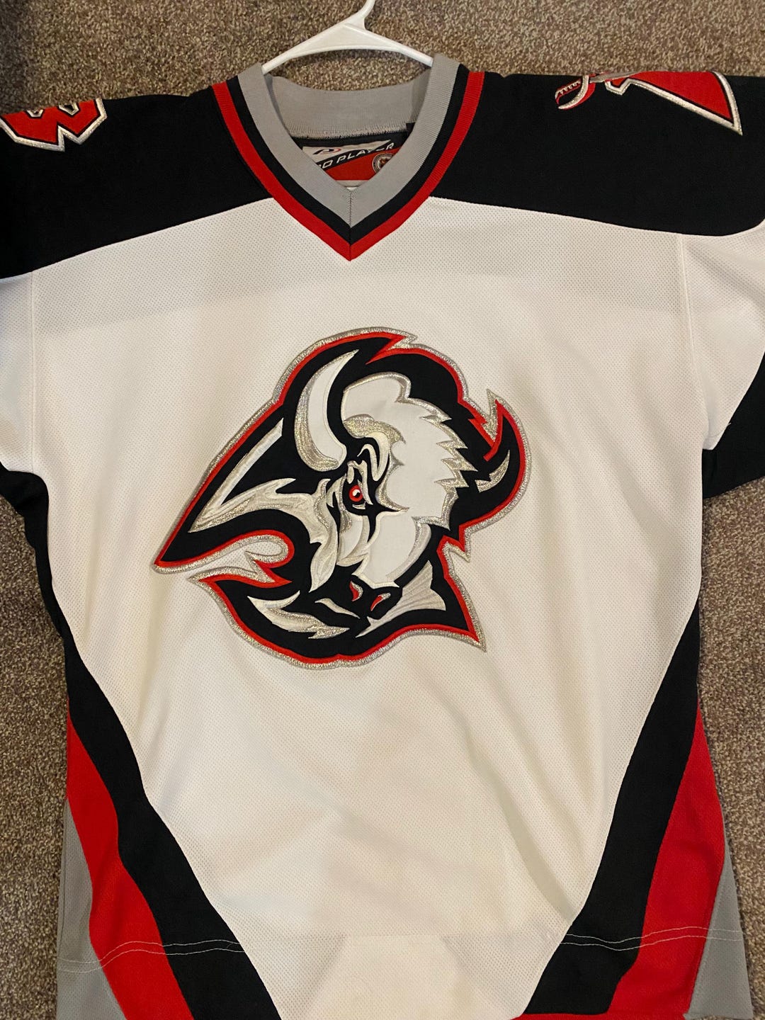 Buffalo Sabres Retro Jersey No Name (1990s) Medium - Etsy