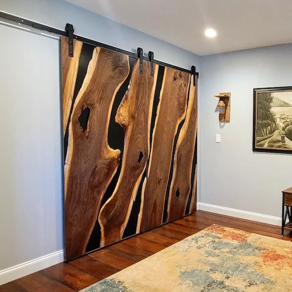 Live Edge Barn Doors - Etsy