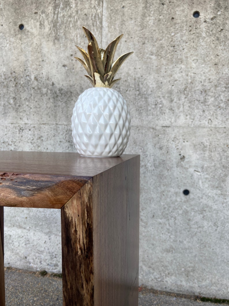 Unique Wood Cube Accent Table - Etsy