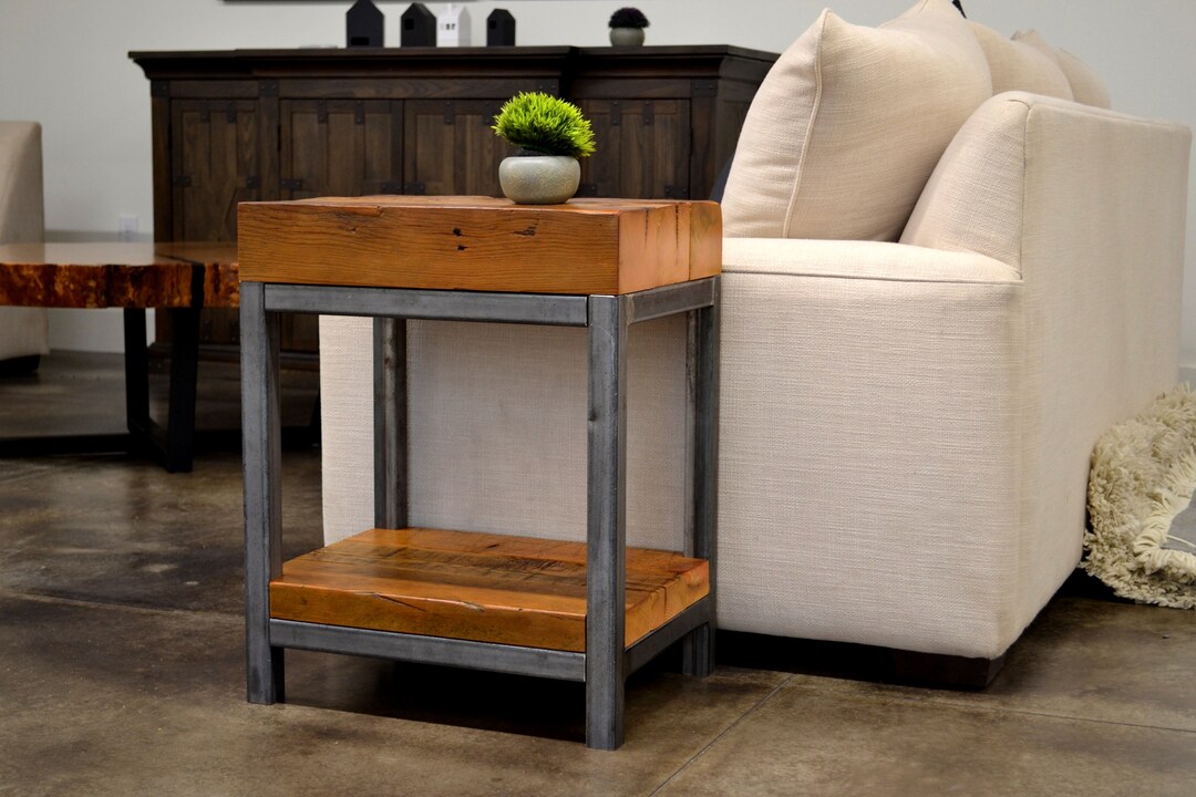 Barn Beam Table, Farm Style Table, Rustic Table, Cabin Table, Man Cave ...